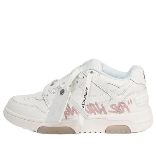 Off-White Out Of Office Low-top Sneakers - White/pink