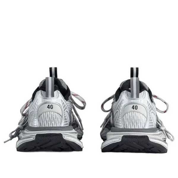 Balenciaga 3xl Split Logo Sneakers - White/navy/grey