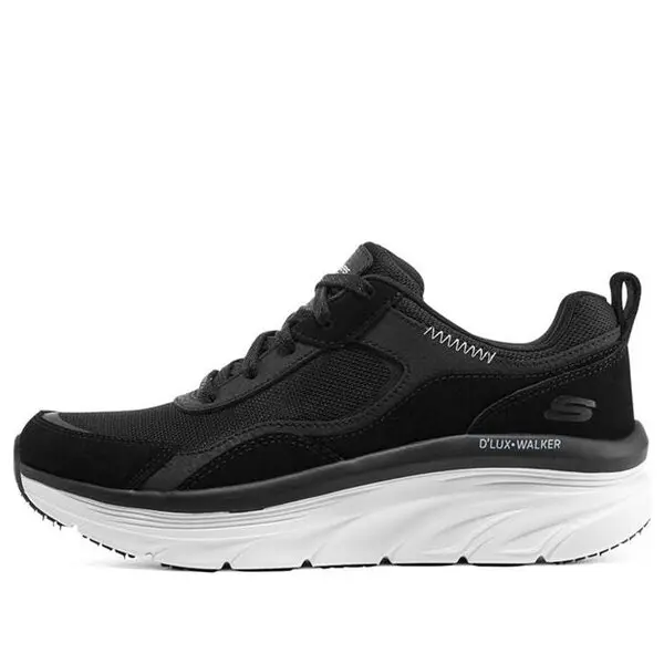 Sketchers D'lux Walker Athletic Sneakers - Black/white