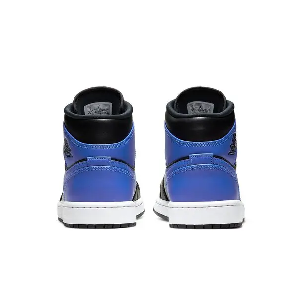 JORDAN 1 Mid "hyper Royal - Black/hyper Royal/white