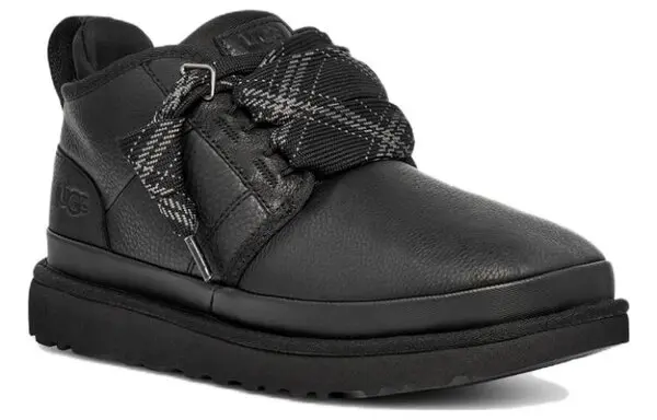 UGG Neumel Ft Leather Boots - Black