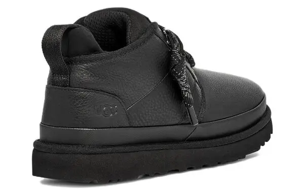 UGG Neumel Ft Leather Boots - Black