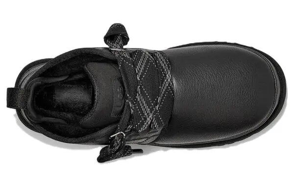 UGG Neumel Ft Leather Boots - Black