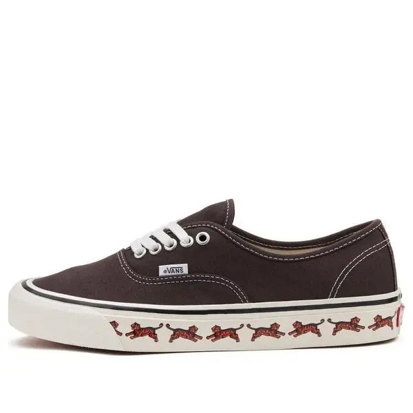 VANS Authentic 44 Dx Low Top Sneakers With Jungle Sidewall - Brown