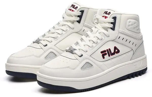 FILA Retro High Top Basketball Sneakers
