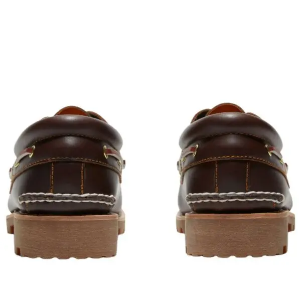Timberland Authentic 3-eye Lug Handsewn Boat Shoe - Brown