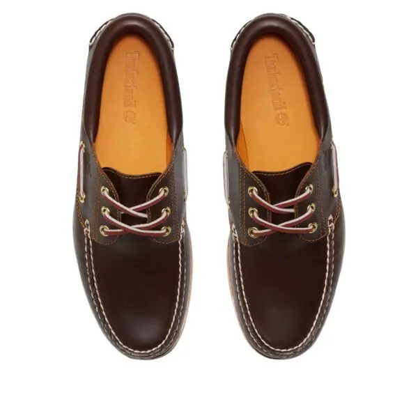 Timberland Authentic 3-eye Lug Handsewn Boat Shoe - Brown