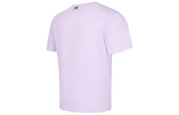 NEW BALANCE Logo T-shirt - Lilac/black