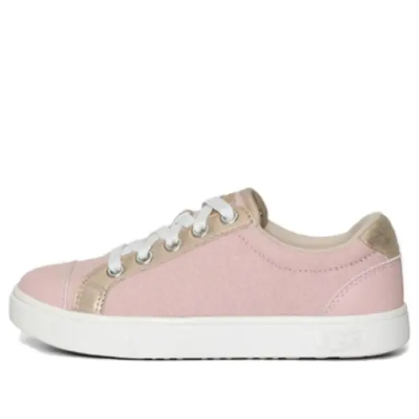 UGG Calix Glitter Lace-up Sneakers - Pink