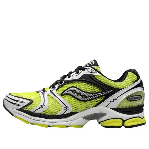Saucony Progrid Triumph 4 Athletic Sneakers - Yellow/silver