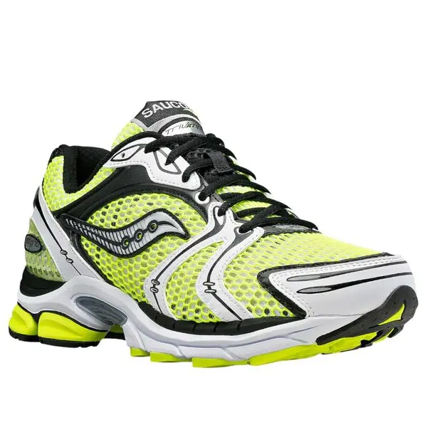 Saucony Progrid Triumph 4 Athletic Sneakers - Yellow/silver