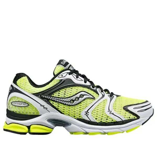 Saucony Progrid Triumph 4 Athletic Sneakers - Yellow/silver