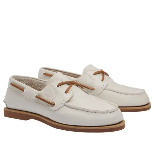 Timberland Classic Boat Shoes - White