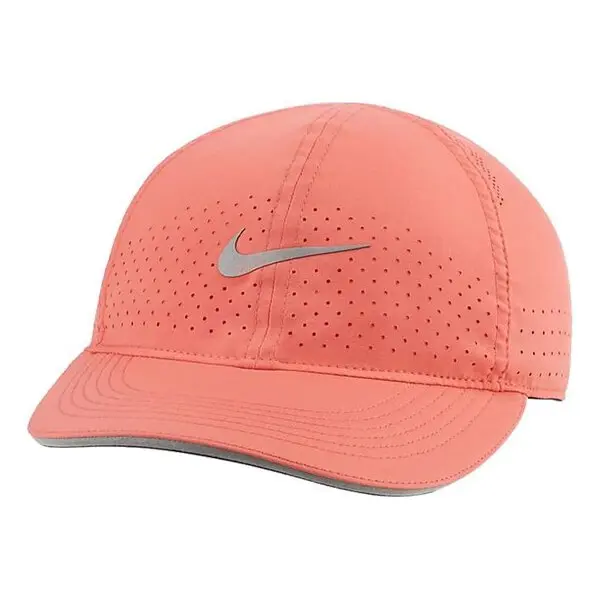 Nike Featherlight Running Cap - Pink/orange