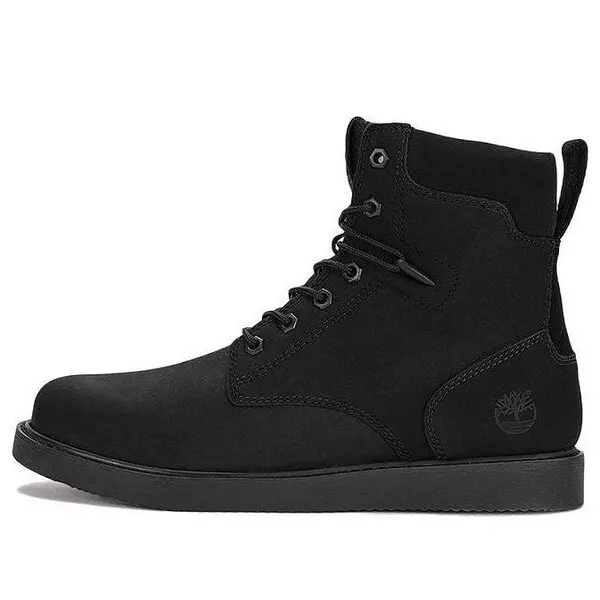 Timberland Newmarket Ii Nubuck Lace-up Boots - Black