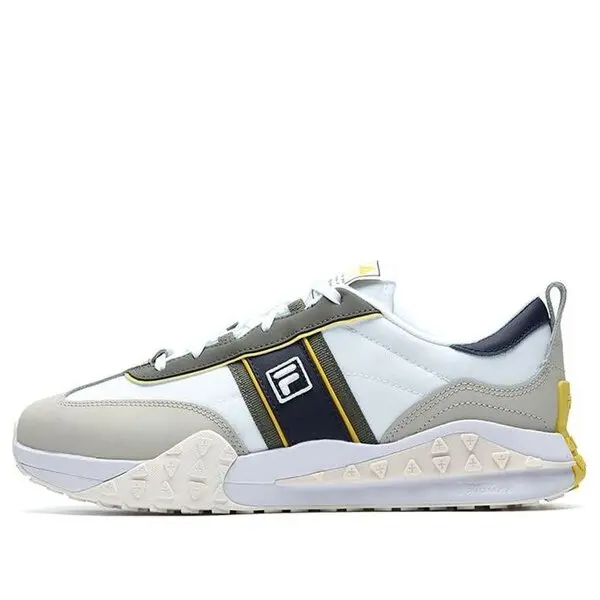 FILA Athletics "brick" Sneakers - White/yellow/grey