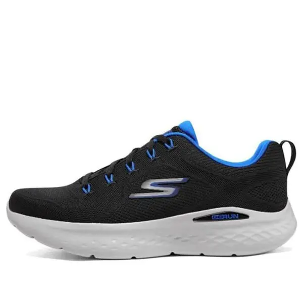 Sketchers Go Run Lite Athletic Sneakers - Black/blue