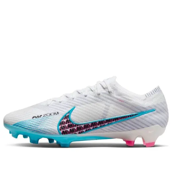 Nike Zoom Mercurial Vapor 15 Elite Fg "blast Pack" Athletic Sneakers - White/pink