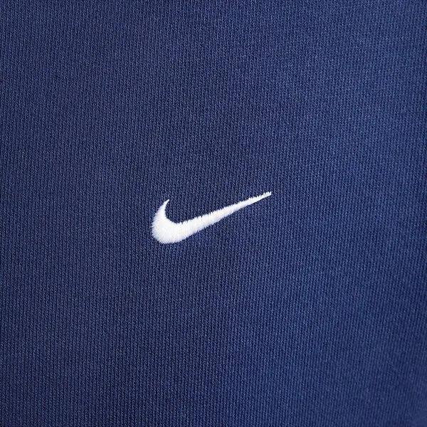 Nike Solo Swoosh Fleece Crewneck Sweatshirt - Blue