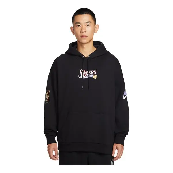 Nike Nba Philadelphia 76ers Hoodie - Black