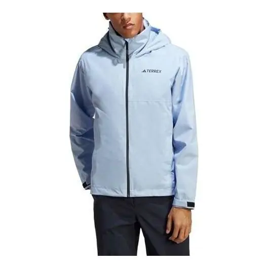 Adidas Multi Rain.rdy 2-layer Jacket - Blue Dawn