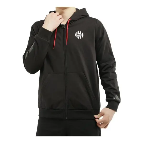 Adidas Logo Zip Up Hoodie