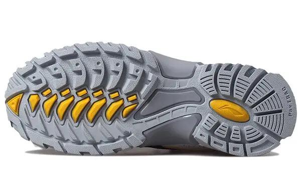 LI-NING Athletic Sneakers - White/black/yellow