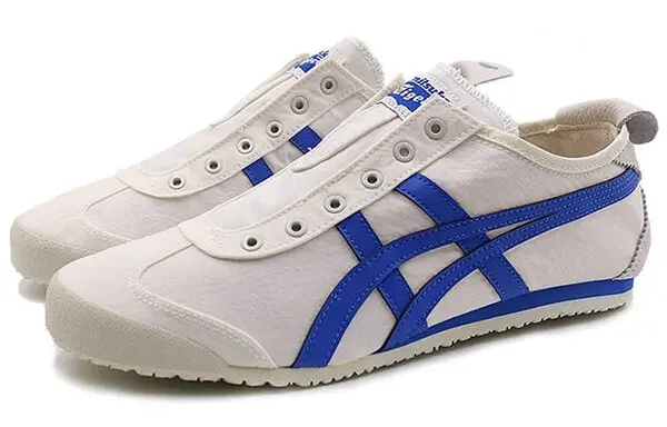 Onitsuka Tiger Mexico 66 Low Top Sneakers - White/blue