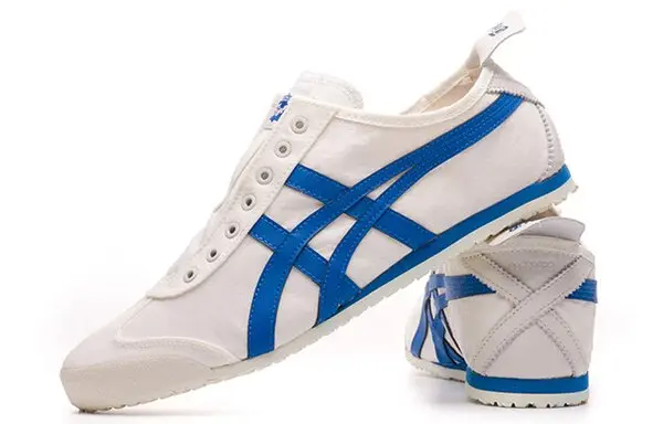 Onitsuka Tiger Mexico 66 Low Top Sneakers - White/blue