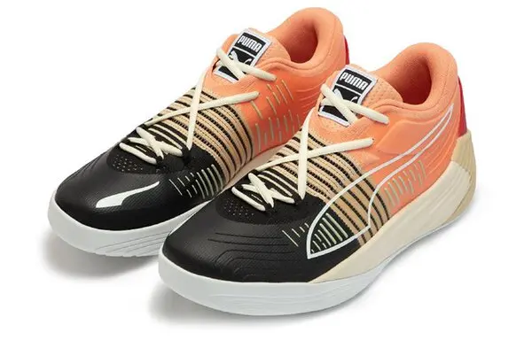 PUMA Fusion Nitro Basketball Sneakers - Pink/black