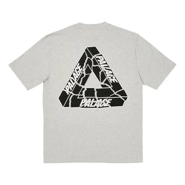PALACE Tri-ripped T-shirt - Grey Marl