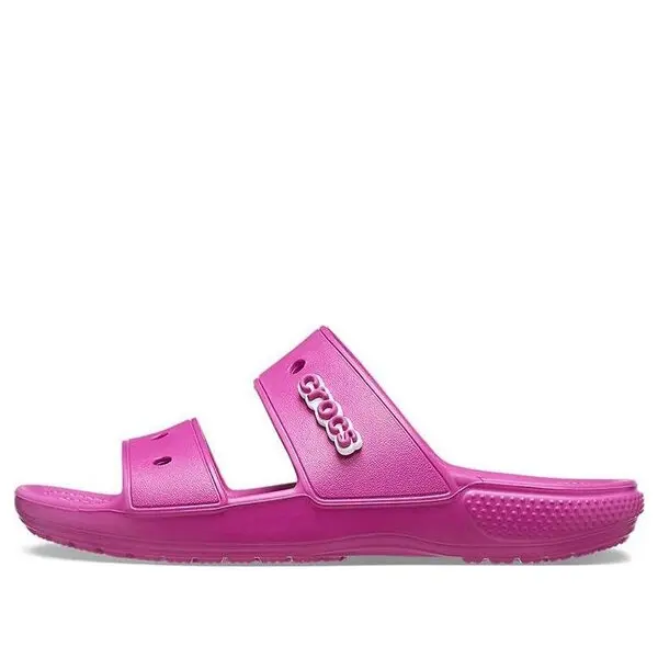 CROCS Classic Cozy Two-strap Sandals - Purplered