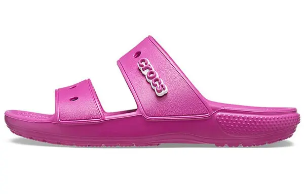 CROCS Classic Cozy Two-strap Sandals - Purplered