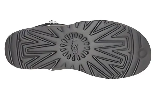 UGG Mini Buckle Short Boots - Grey