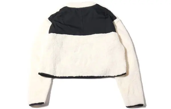 Nike Plush Cropped Fleece Jacket