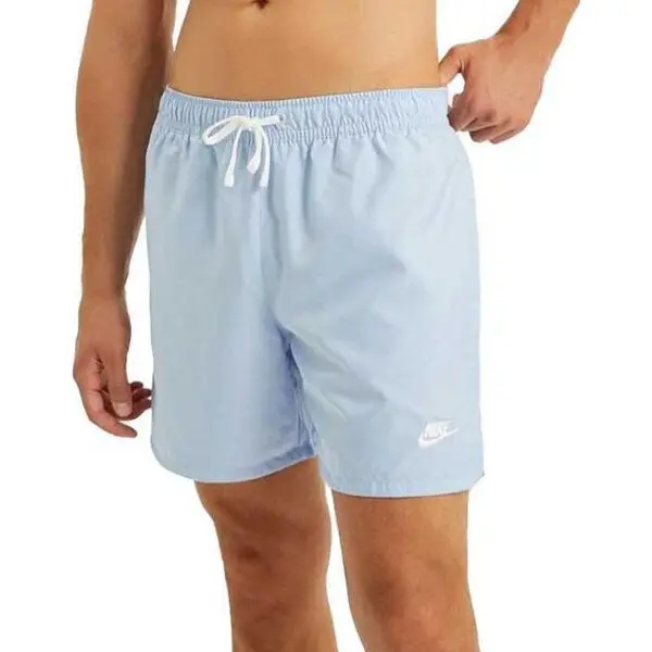 Nike Sport Essentials Woven Lined Flow Shorts - Ashen Slate/white