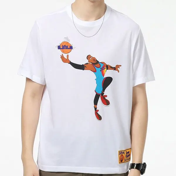 Nike As Lbj Nk Df Sj Fa Tee 2 - White