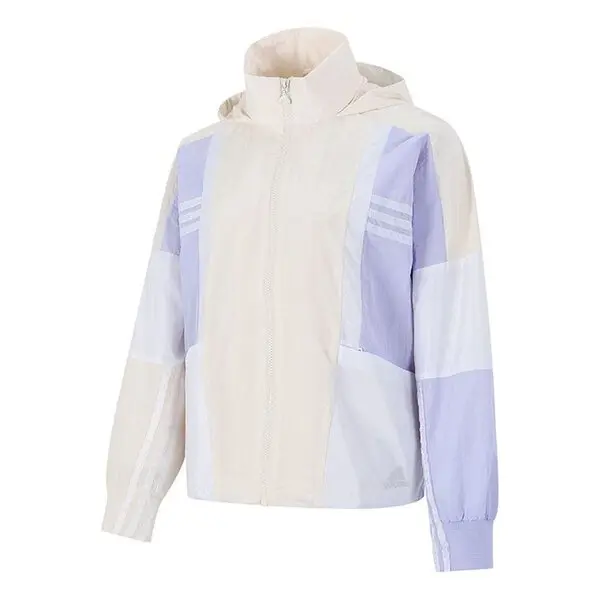 Adidas Paneled Hooded Jacket - Default Color
