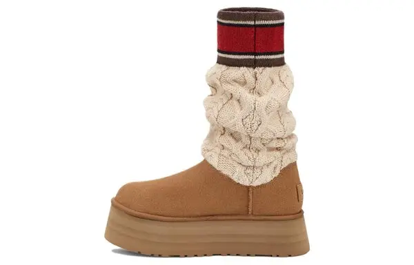 UGG Classic Sweater Letter Boot