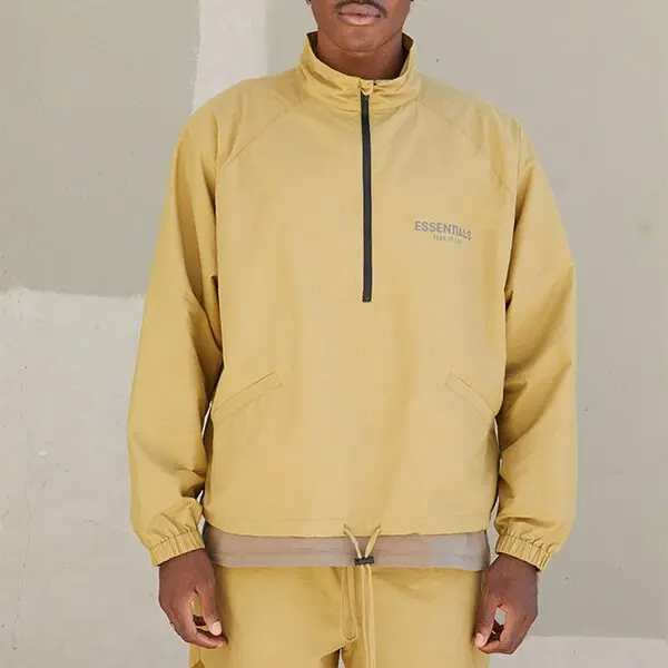 Fear Of God Half Zip Track Jacket - None