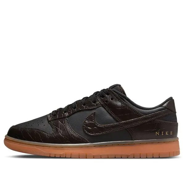 Nike Dunk Low Se 'chocolate Croc' Sneakers