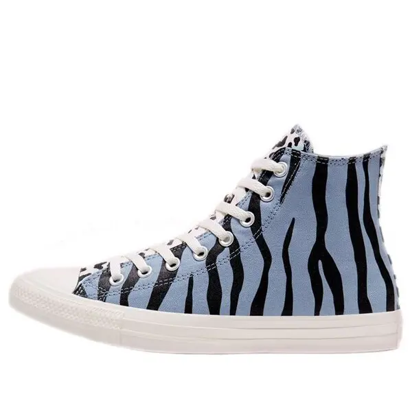 CONVERSE Chuck Taylor All Star High Top "twisted Archive Print Zebra - Blue