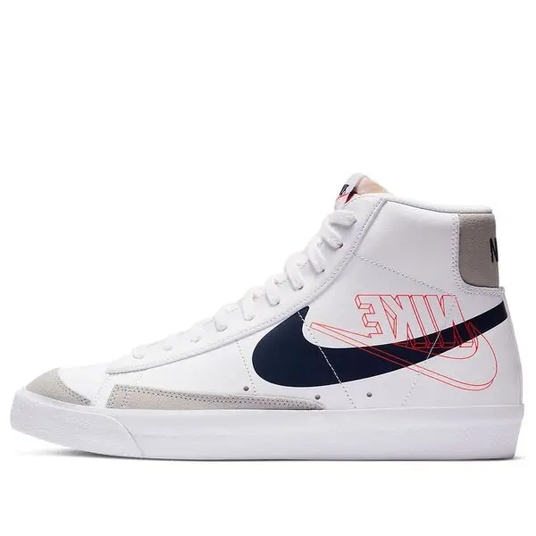 Nike Blazer Mid '77 Vintage "reverse Logo" High Top Sneakers