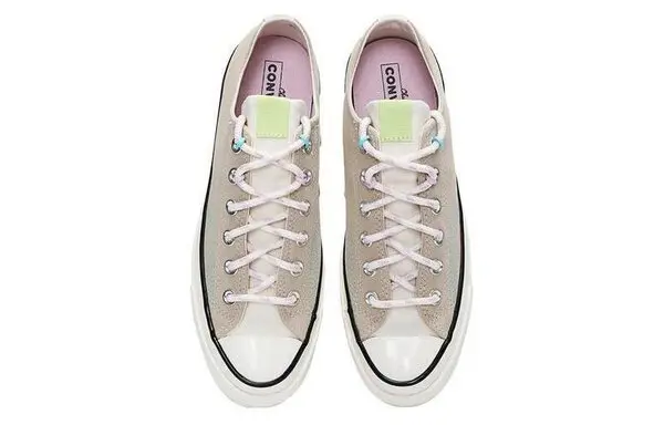 CONVERSE Chuck 70 Cotton Plaid Sneakers - Beige