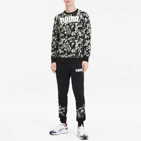PUMA Long Sleeve Crew Neck Pullover