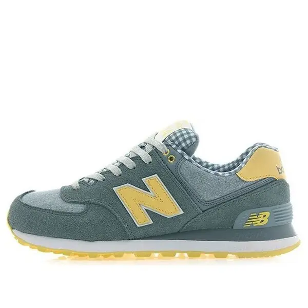 NEW BALANCE 574 "picnic Pack" Sneakers - Chambray/light Yellow