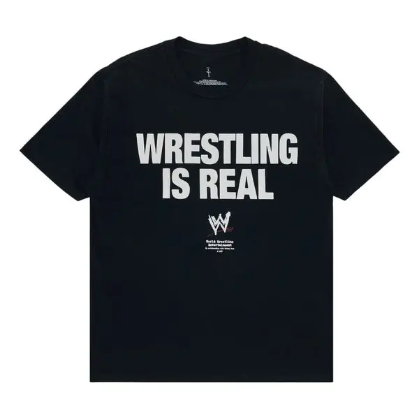 TRAVIS SCOTT Wrestling Is Real T-shirt