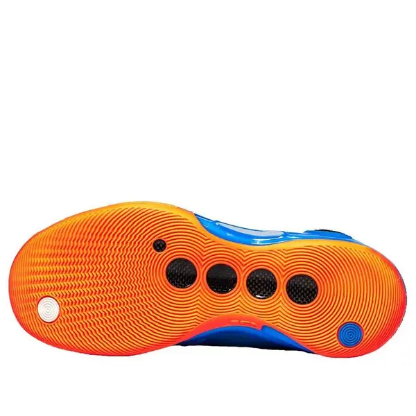 LI-NING Way Of Wade Low "draft Day Blue" Athletic Sneakers - Blue/orange