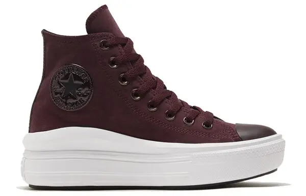 CONVERSE Chuck Taylor All Star High Move Platform Sneakers - Wine