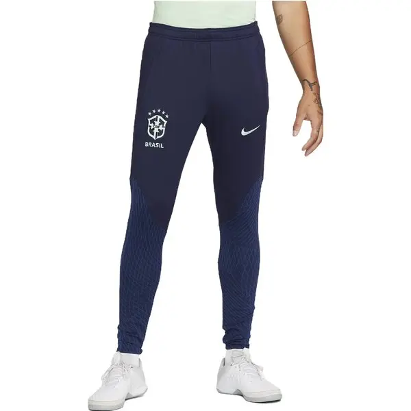 Nike Brazil Dri-fit Football Pants - Navy/white